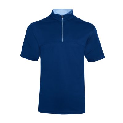 OREN QD18 Dri-fit Mandarin Collar Zip Shirt - Print with Your Logo